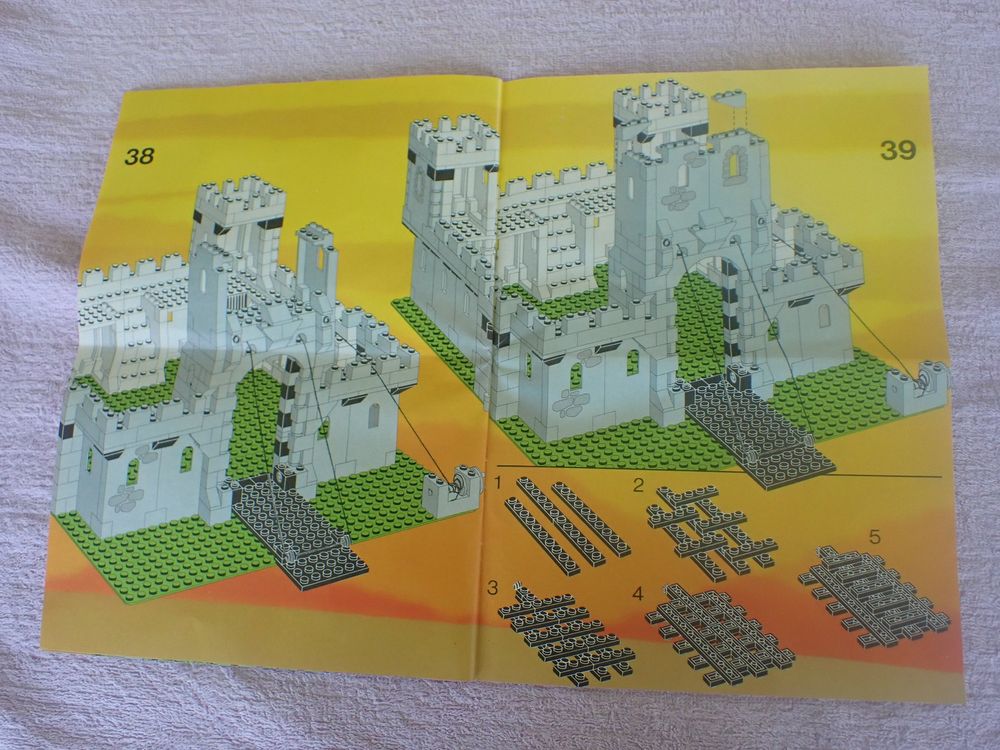Lego Ritterburg Bauanleitung 6080
