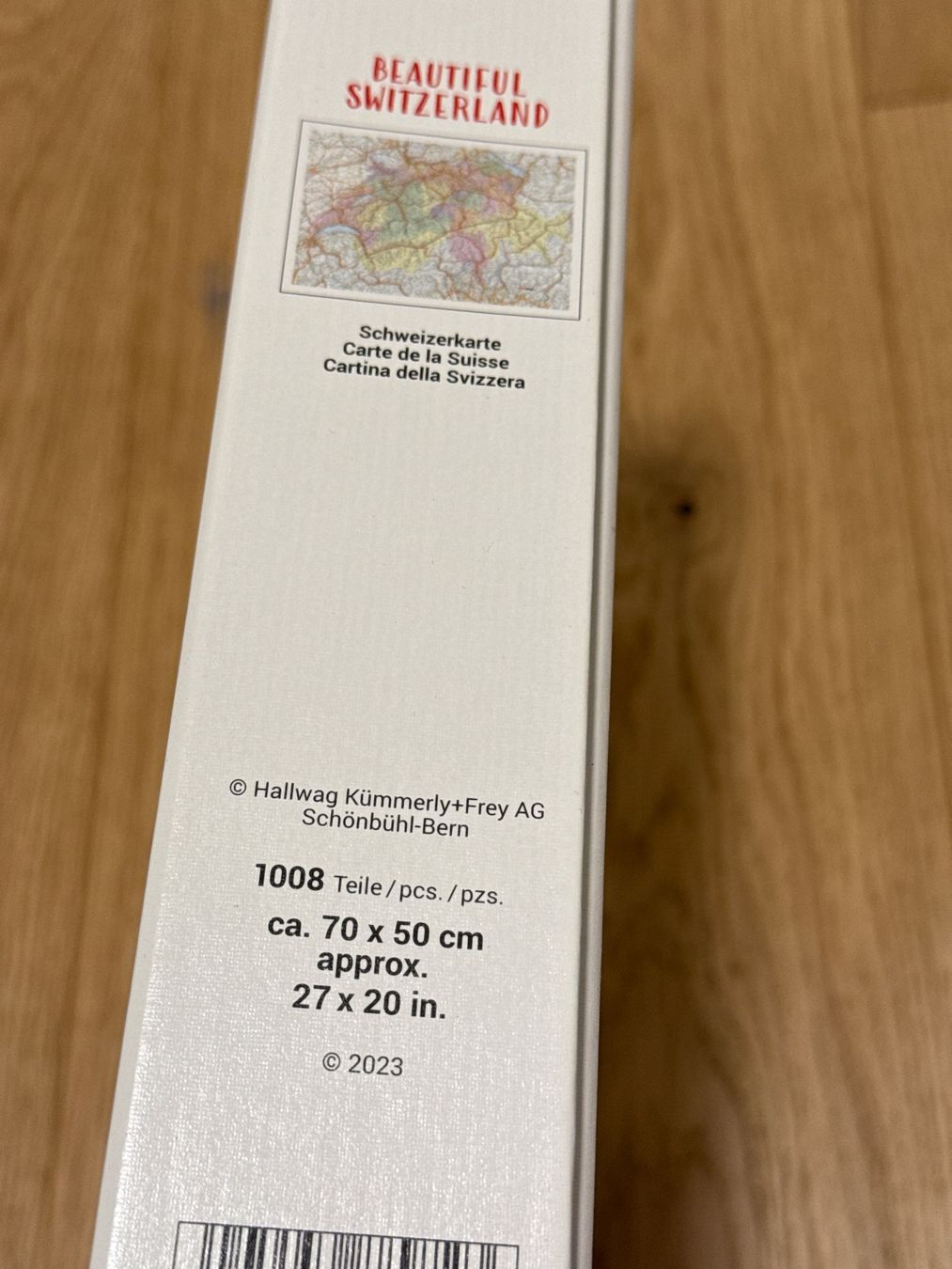 Ravensburger Puzzle - Schweizerkarte 1000x Teile (Gebraucht) in ...