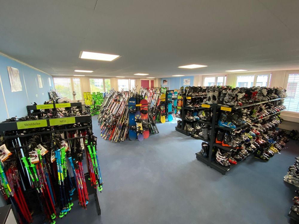 Stöckli LASER SLJ 130 cm; Junior Slalom RENNSKI mit Holzke (Gebraucht ...