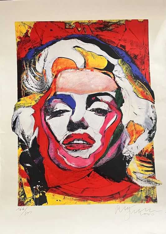 Moderne Pop-Art Lithographie, Unleserlich Signiert | Kaufen auf Ricardo
