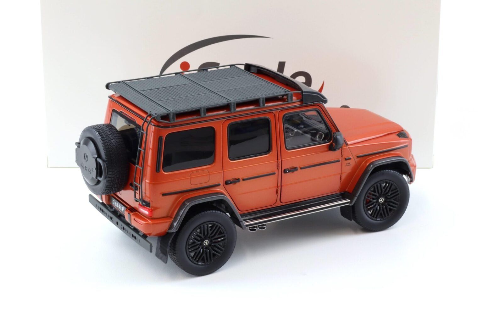 Mercedes AMG G63 2022 copper orange 1:18 iScale Limitiert (Neu und ...