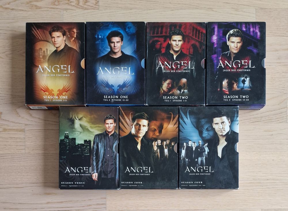 ANGEL Jäger der Finsternis - 7 Staffel Boxen - TOP Zustände! (Gebraucht ...