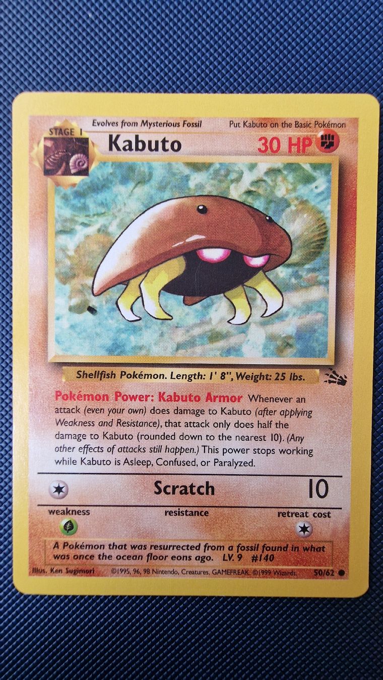Kabuto #50 – Pokémon Fossil (EN) / 1999 (Neu (gemäss Beschreibung)) in ...