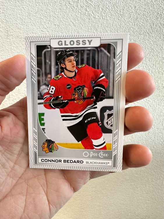 Connor Bedard Rookie Karte Chicago Blackhawks! (Neu (gemäss ...
