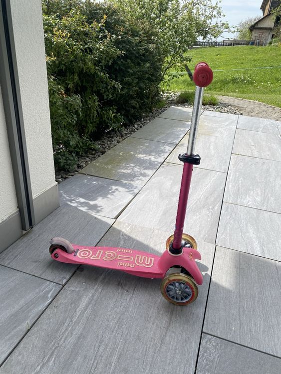 Kickboard Micro Mini Deluxe Pink (Gebraucht) in Eich für CHF 31 – mit Lieferung auf Ricardo kaufen