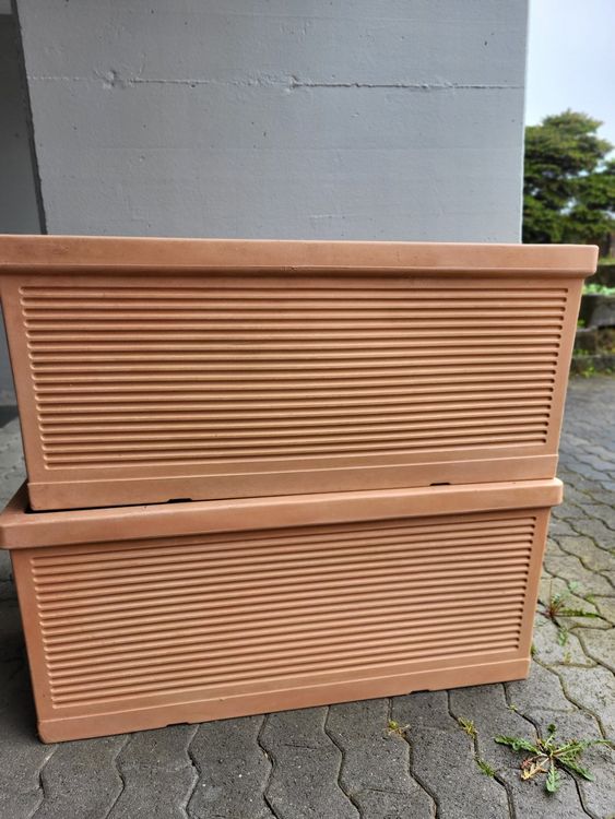 Pflanztrog Pflanzkasten Pflanzkübel Kunststoff 100x43x39 cm | Kaufen ...