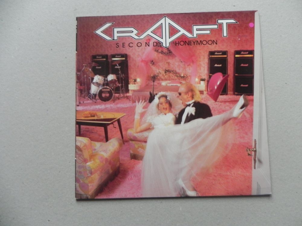 LP Deutschland Hardrock Band Craaft 1988 Second Honeymoon | Kaufen auf ...