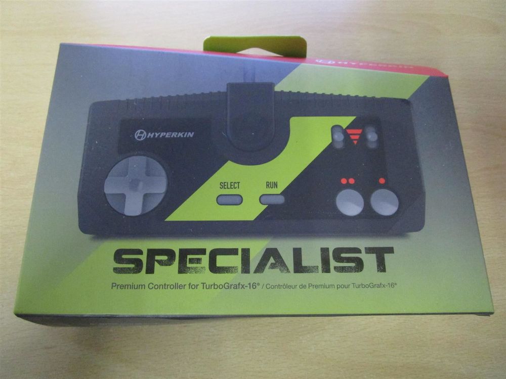 PC Engine Turbo Grafx Controller NEUWARE (Neu und originalverpackt) in ...