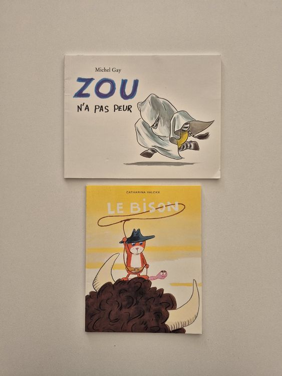 Lot 2 livres enfant (français) (D'occasion) à Riaz pour CHF 3 – avec ...