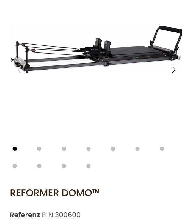 Neuwertiger Pilates Reformer Domo ELN 300600 - Top Zustand! (Gebraucht ...