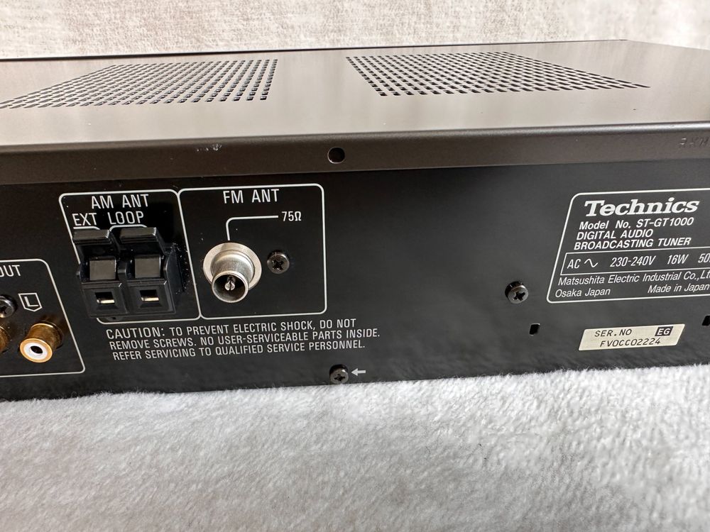 Technics ST-GT1000 Digital Audio DAB AM/FM Tuner Radio (Gebraucht) in ...
