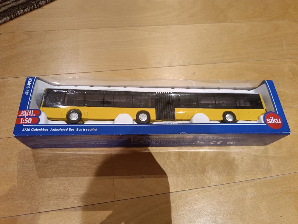 SIKU Gelenkbus MAN Lion's City 1:50, 3736 (Neu und originalverpackt) in ...