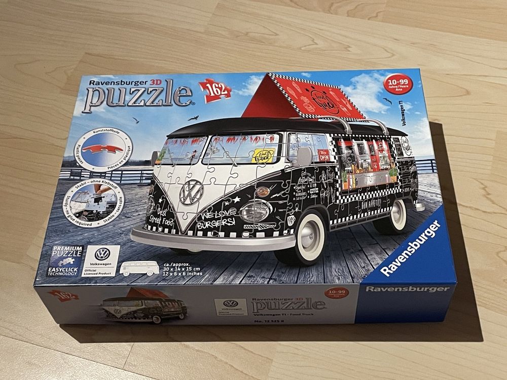 Ravensburger 3D Puzzle VW T1 (Gebraucht) in Ormalingen für CHF 25 – mit ...