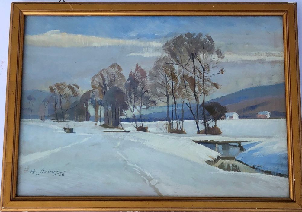 Hans Adolf Steiner, Oelbild (Gebraucht) in Schwarzenbach SG für CHF 112 ...