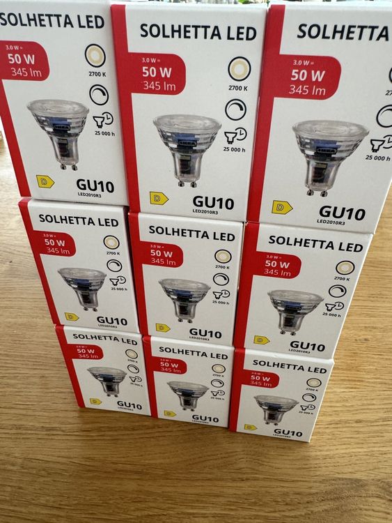 Glühbirne SOLHETTA LED GU10 2700k 50W NEU und OVP (Neu und ...