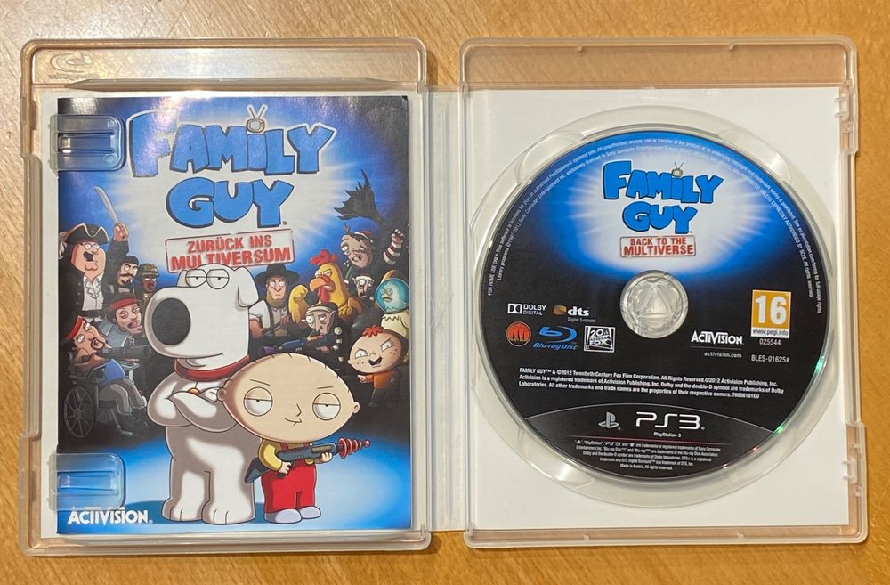 Family Guy: Back to the Multiverse (PS3) (Gebraucht) in Dietlikon für ...
