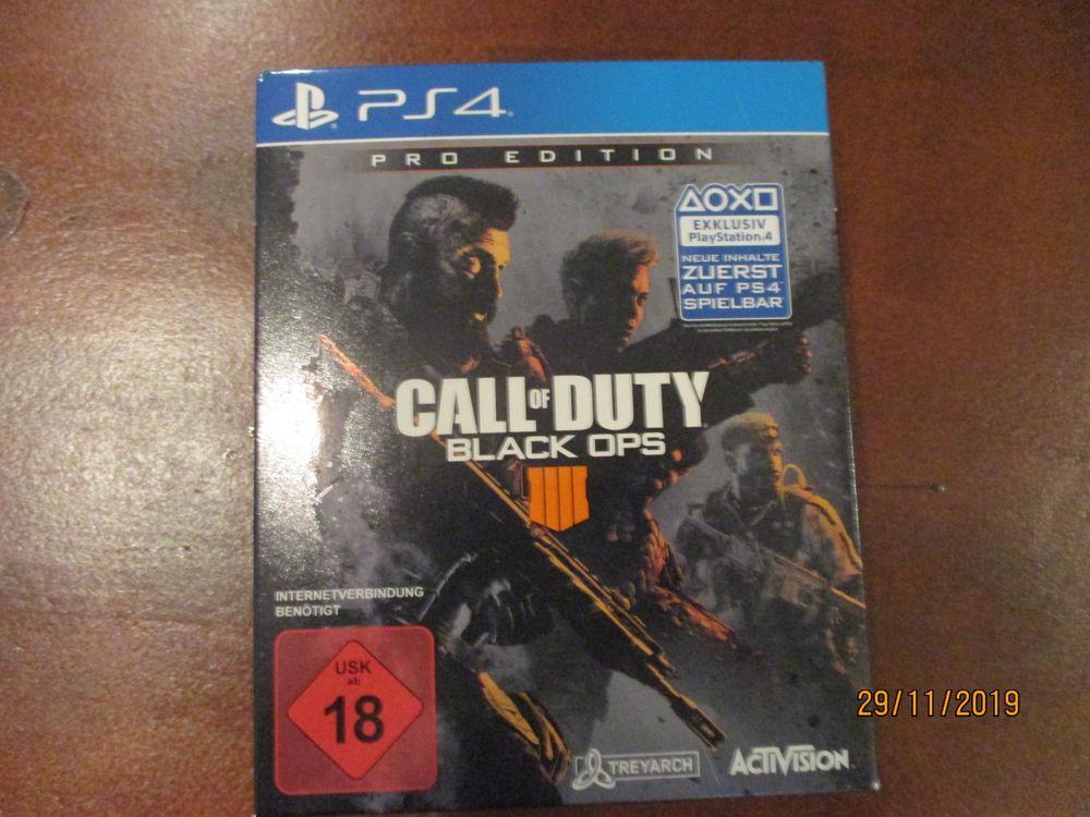 Call of Duty Black Ops 4 Pro Edition (Gebraucht) in Liestal für CHF 35 ...