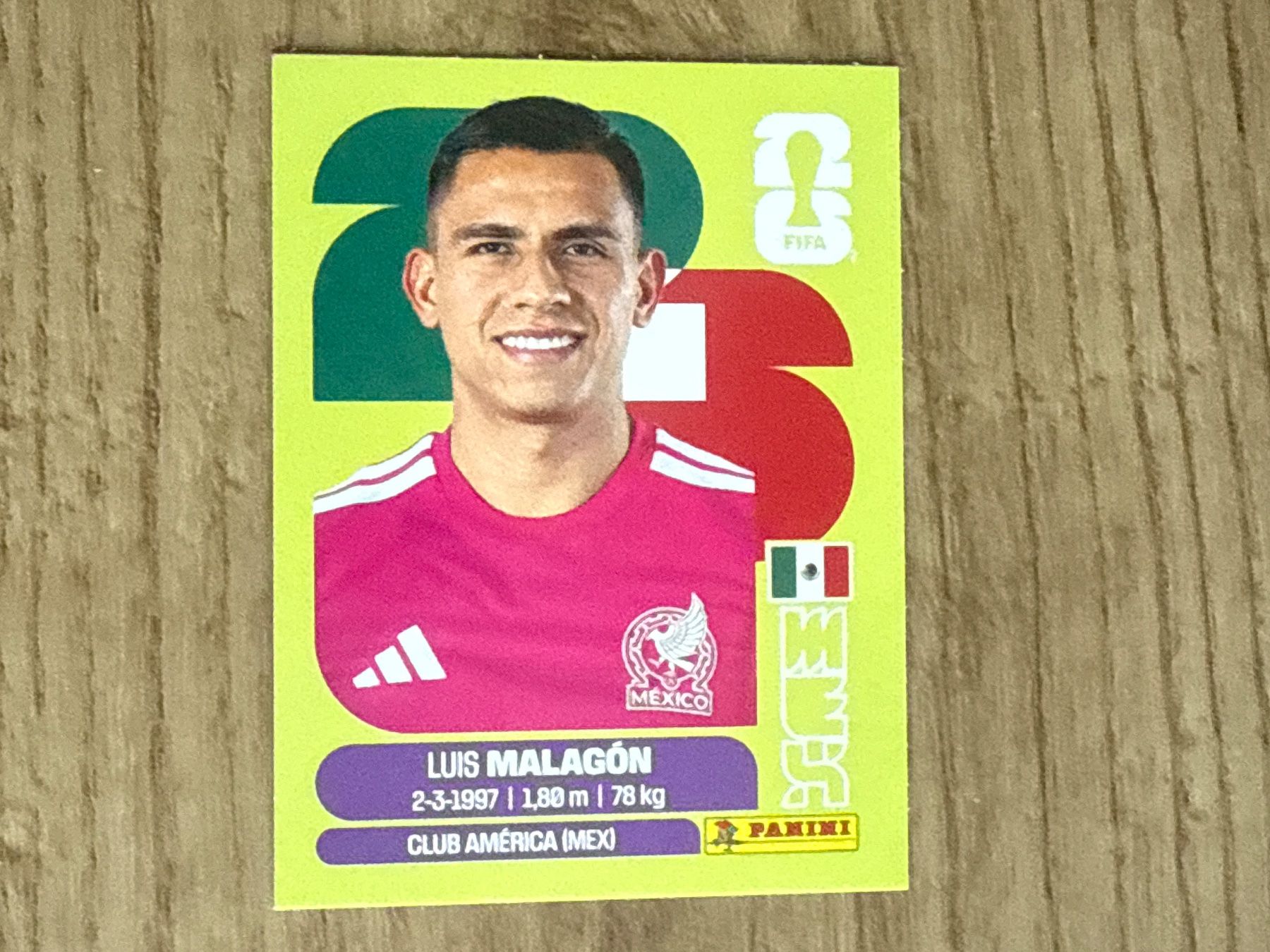 Panini FIFA World Cup 2026 Sticker - Luis Malagón MEX2 (D'occasion) à ...