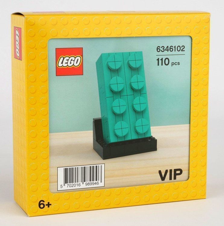 Lego 6346102 Promotional Ausgabe Grosser Baustein Türkis | Kaufen auf ...