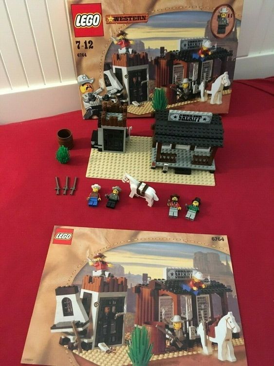 Lego Set 6764 Sheriff's Lock-Up mit Anleitung und OVP, kompl | Kaufen ...