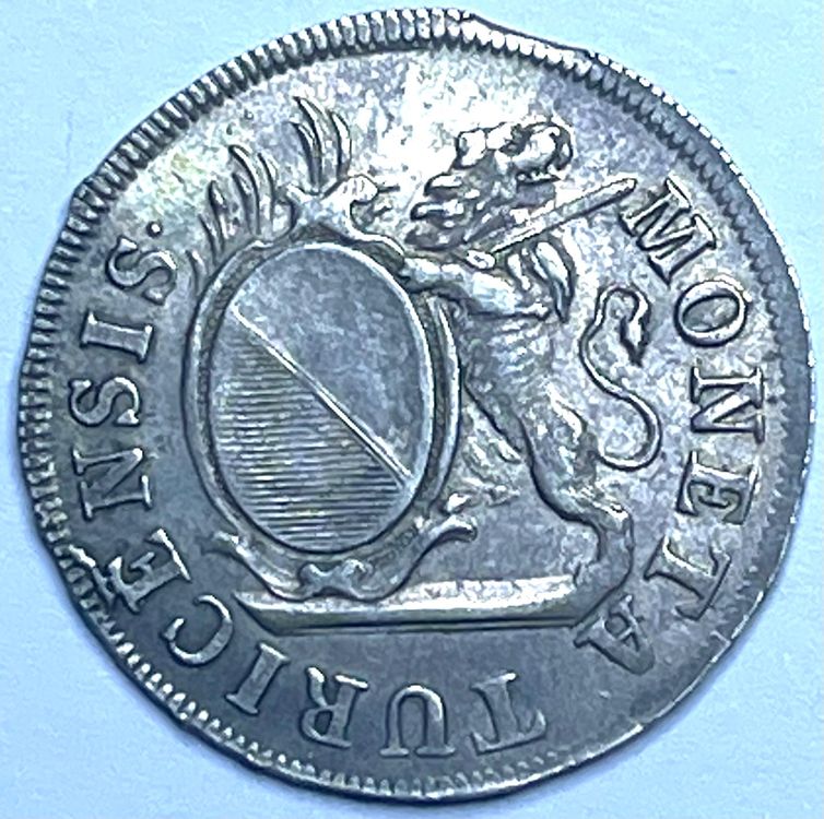 Zürich 5 Schilling 1783 silber “Moneta Turicensis“ (Gebraucht) in ...