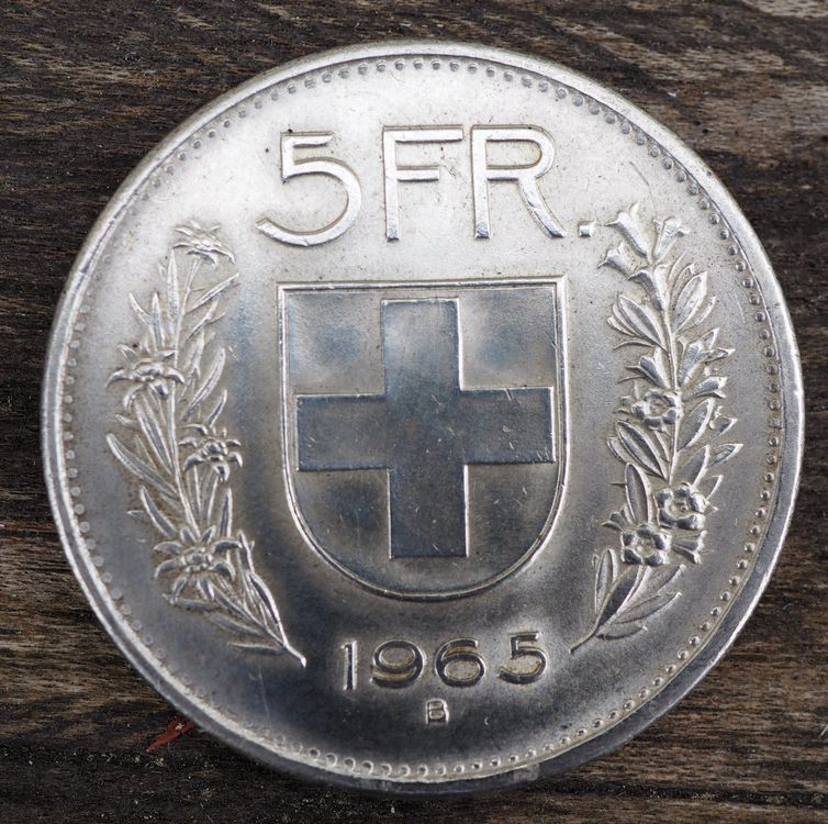 5 Fr. 1965 (Gebraucht) in Fregiecourt für CHF 7 – mit Lieferung auf Ricardo kaufen