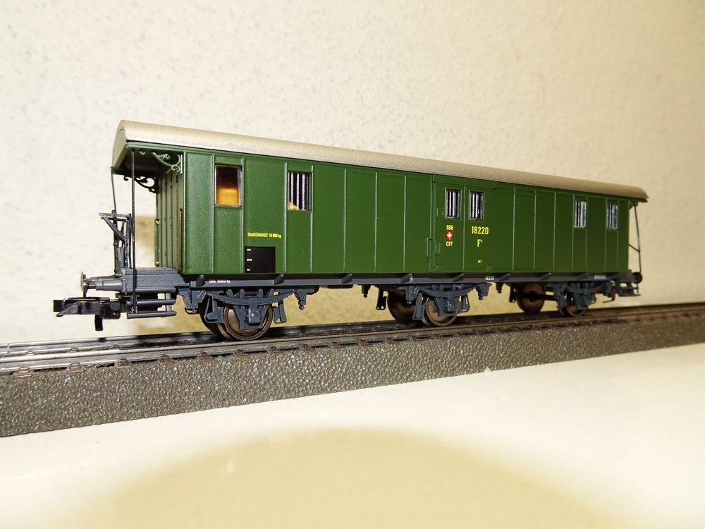Liliput Gepäckwagen SBB F 18220 HO (12) | Kaufen auf Ricardo