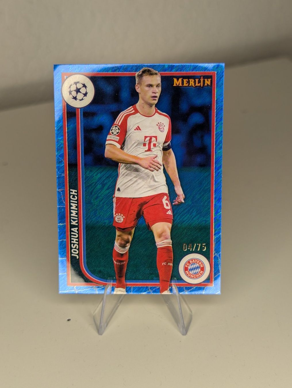 Joshua Kimmich Merlin 2023 Blue - FC Bayern München 04/75 (Neu (gemäss ...