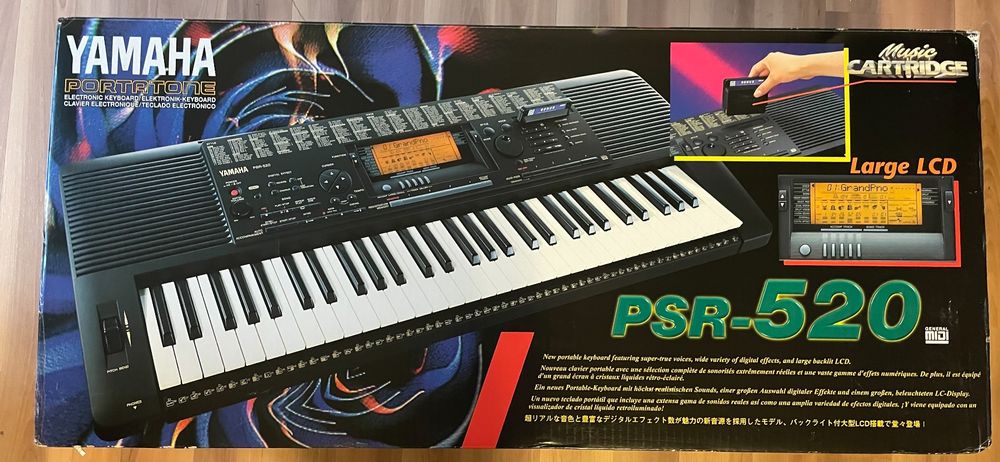 Yamaha electronic Keyboard PSR-520 | Kaufen auf Ricardo