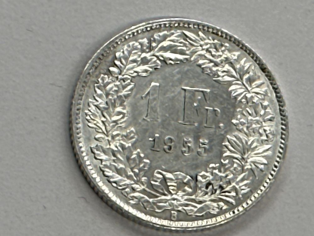 1Fr.Silber Schweiz 1955 -vz | Kaufen auf Ricardo