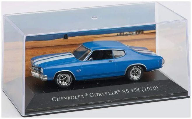 Chevrolet Chevelle SS 454 "Blue Metallic" 1970 (1:43) (Neuf avec ...