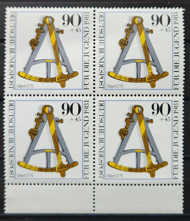 Deutschland-Mi 1093 ** Viererblock (28) (Neu und originalverpackt) in Hittnau für CHF 1 – mit ...