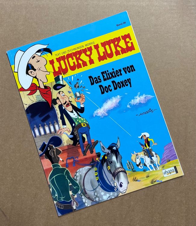 Lucky Luke - Das Elixier von Doc Doxey, Comic Band 86 (Gebraucht) in ...