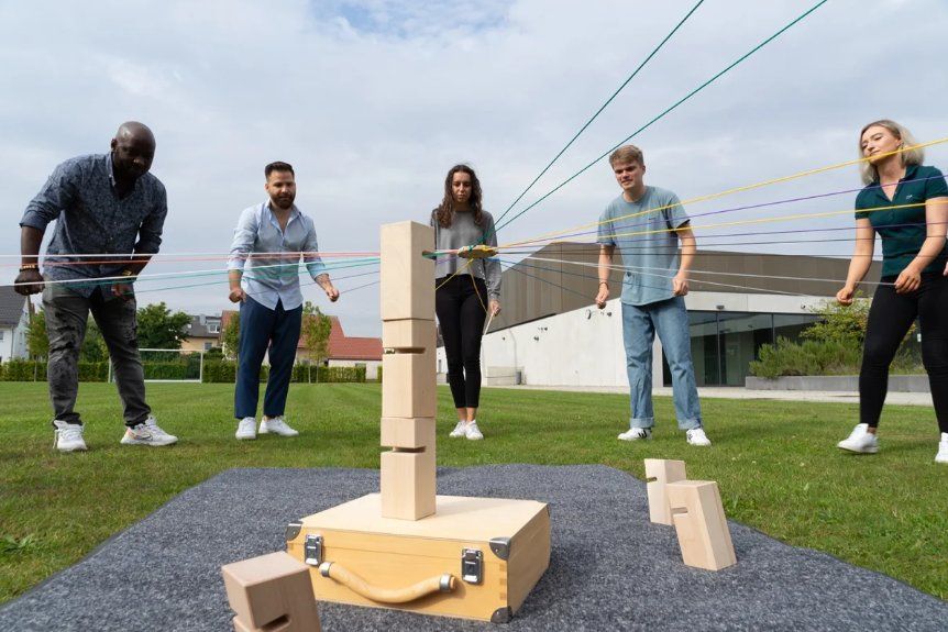 METALOG Tower of Power - Tool für Teambuilding Coaching (Neu (gemäss ...