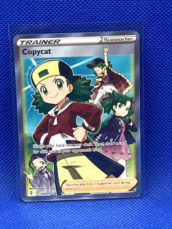 Pokemon EVOLVING SKIES / Copycat 200 / 203 EN (Neu (gemäss Beschreibung ...