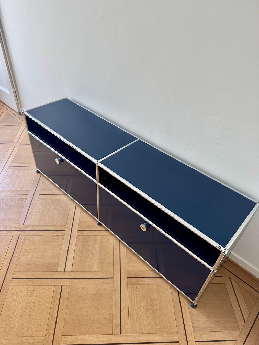 USM Haller Meuble TV/Hifi Bleu Nuit - Design intemporel (Neuf (Voir ...