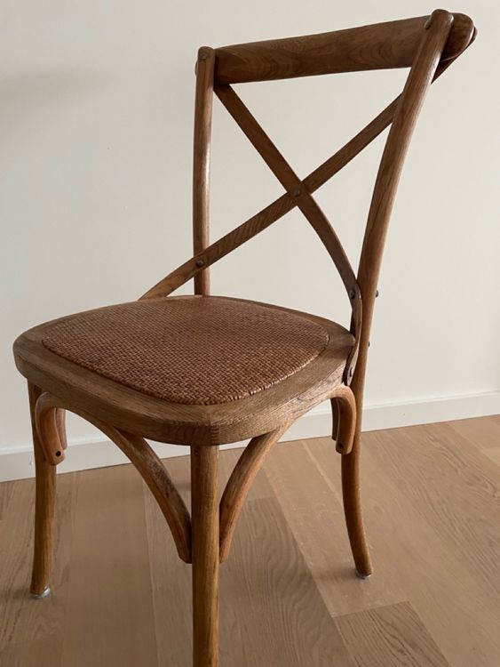 6 Stühle (MIRANDA) braun Eiche Massivholz (Gebraucht) in für CHF 225 ...