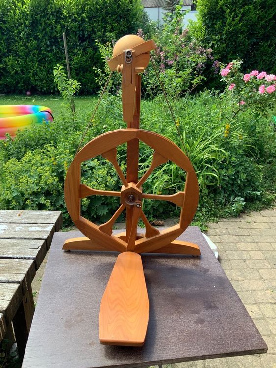 Spinnrad aus Holz | Kaufen auf Ricardo