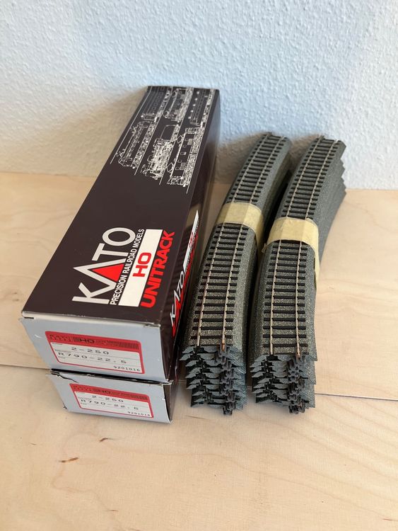 Riesen Konvolut Kato Unitrack H0 (Gebraucht) in Zürich für CHF 305 – mit Lieferung auf Ricardo ...