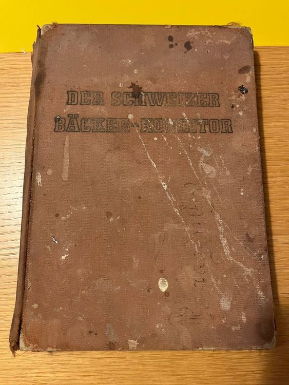 Der Schweizer Bäcker-Konditor Band 1 + 2 Handbuch (Gebraucht) in für ...