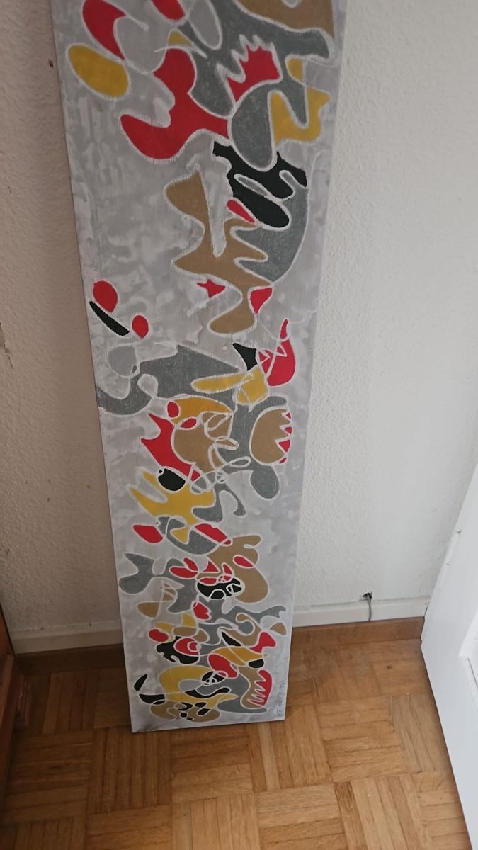 Peinture Œuvre abstraite contemporaine de Mme Sylvia Furst (D'occasion ...