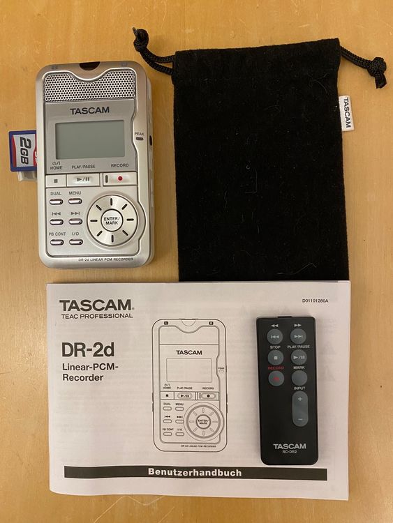 Tascam DR-2d Linear-PCM-Recorder | Kaufen auf Ricardo