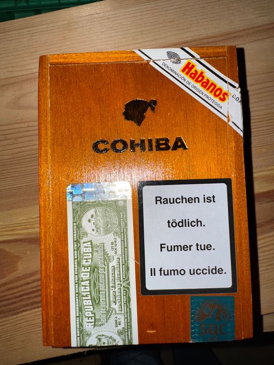 Cohiba Habanos siglo (Neu und originalverpackt) in Wiesendangen für CHF 745 – mit Lieferung auf ...