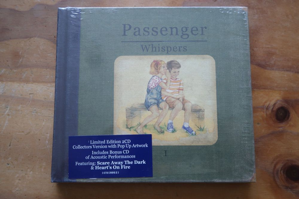 PASSENGER - WHISPERS - LIMITED NEUE OVP BONUS CD (Neu und ...