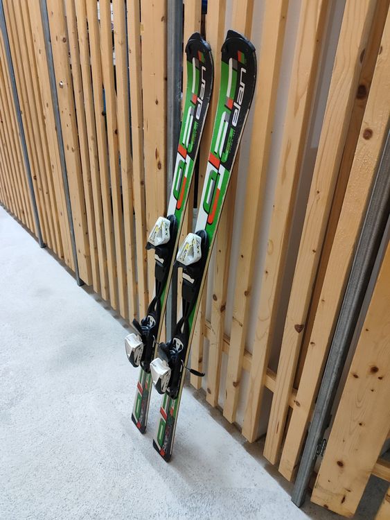 ELAN RCX Race Ski, 125 cm, gepflegt, geschliffen, gewachsen (Gebraucht ...