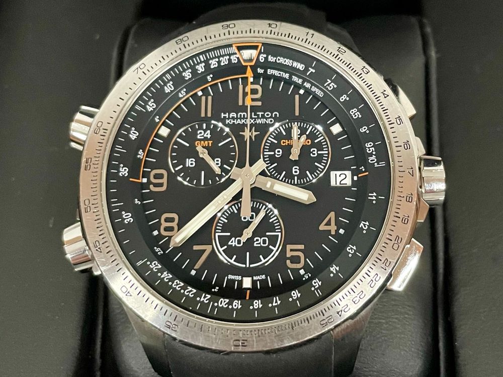 Hamilton X-Wind GMT Chrono - Top Zustand - NP 995 | Kaufen auf Ricardo