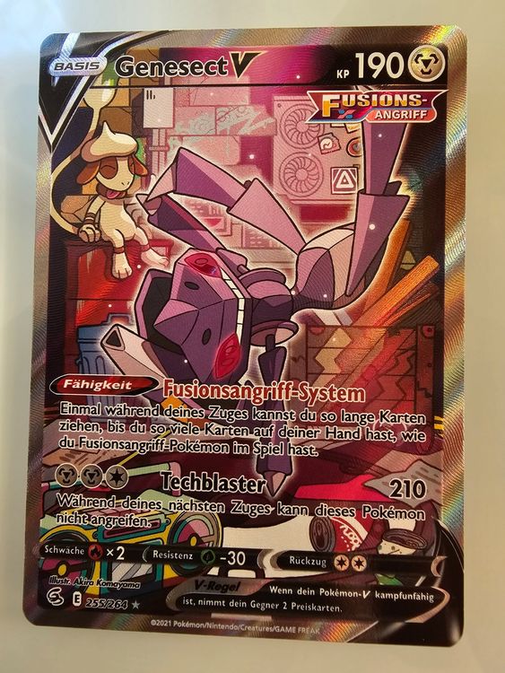 Pokemon Karte Genesect V Alt Art | Kaufen auf Ricardo