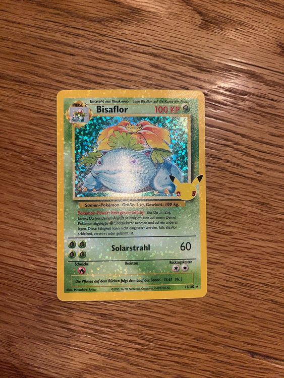 Pokemon Venusaur extrem holo bleed Celebrations ab 10.- (Neu (gemäss ...
