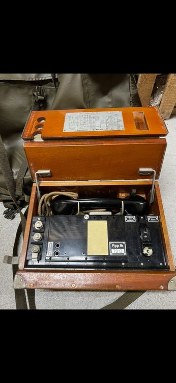 Téléphone Ancien 1932 Téléphone Militaire De Campagne Kaufen Auf
