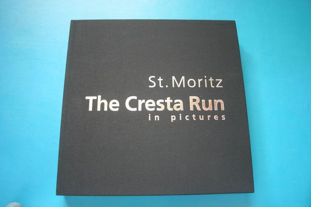 ST. Moritz The Cresta Run in pictures. coffee table book (Neu (gemäss ...